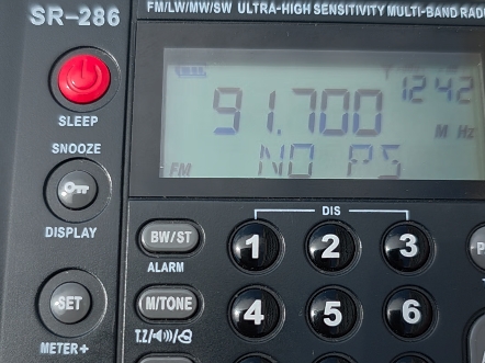 【918弱下去的对流层FMDX】91.7MHz 高雄乡土之声广播电台 整点台...