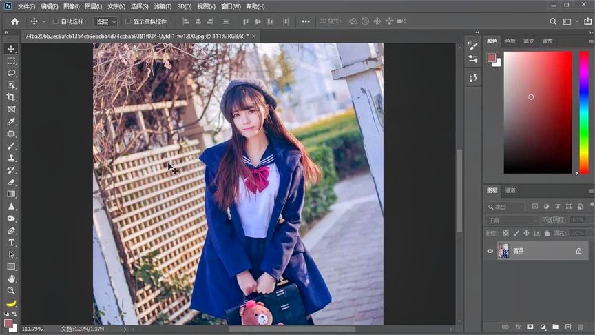 拍摄的照片太灰?没有层次?ps用这招0基础也能学会!明暗分区调整