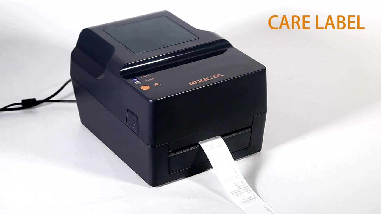 【产品概览】容大RP400 热转印标签打印机