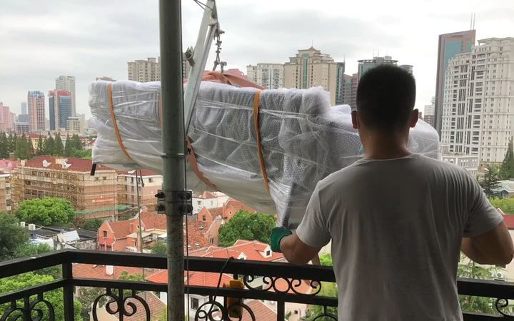 ...视频150-2697-9975解决上海高楼房床垫衣柜定制板材餐桌入户问题
