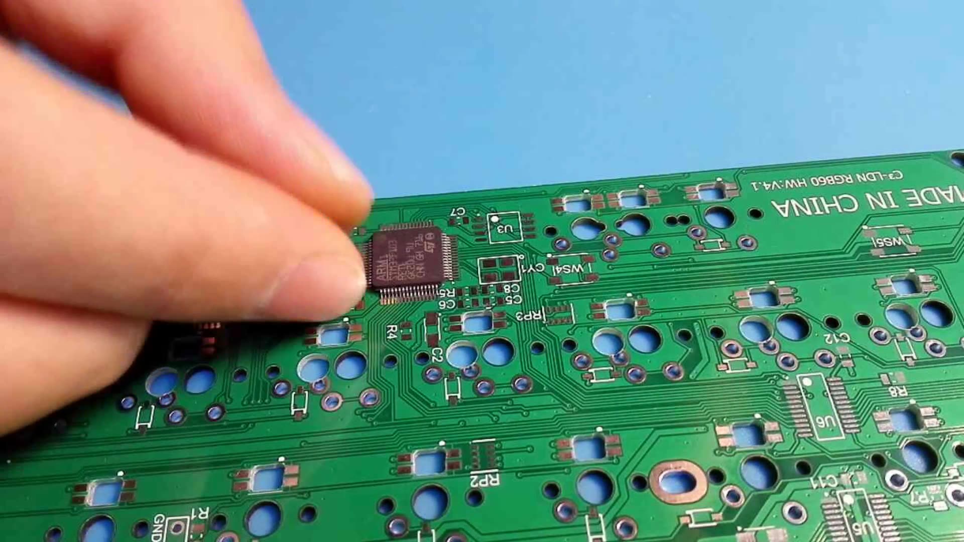 空的键盘PCB焊接教程