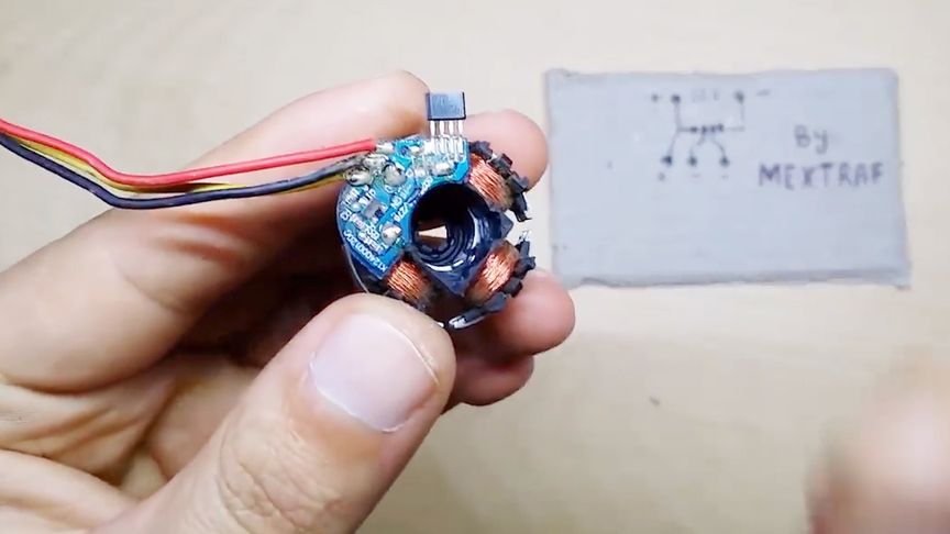 排风扇里的隐藏的神奇小元件,玩出新花样