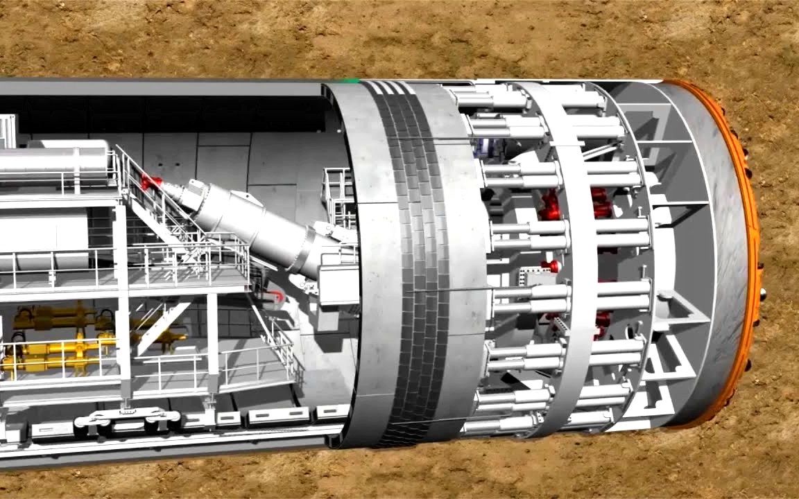 在地下修建地铁有多难?3D动画演示全过程,原来是这样建的!