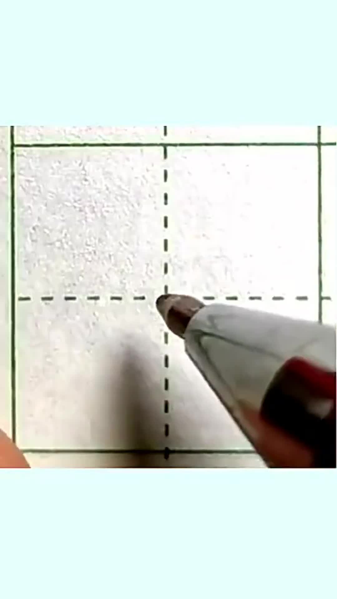 最详细的短横演示写法