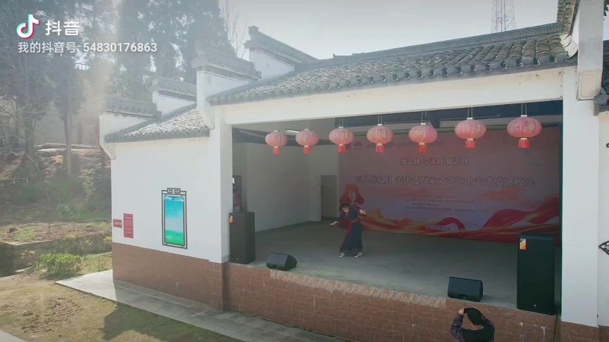 普法宣传走进小山村绩溪校头#美丽乡村 #原创视频