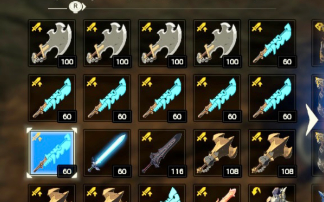 【塞尔达传说】60攻守护者匕首++和百攻兽神剑,谁才是最强单手剑?