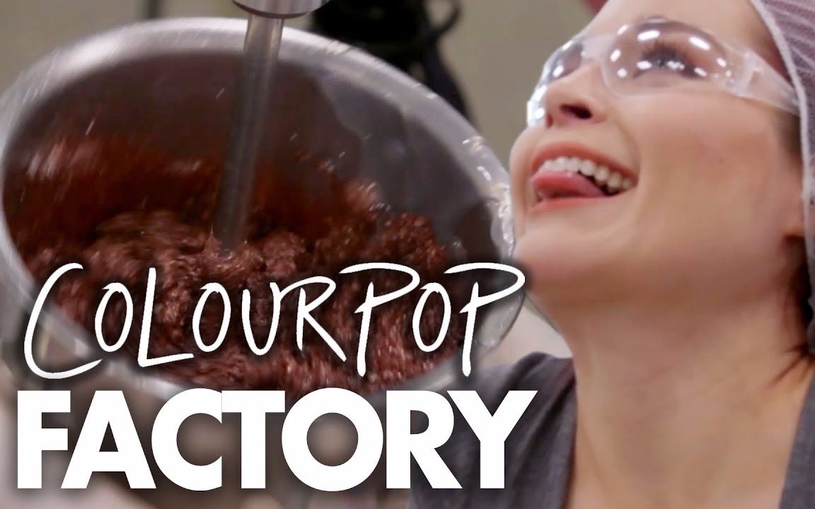 到ColourPop总部制作眼影 最热卖色号Sequin