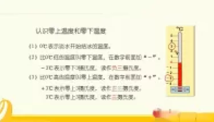 六下数学微课 1.1认识负数例1、2