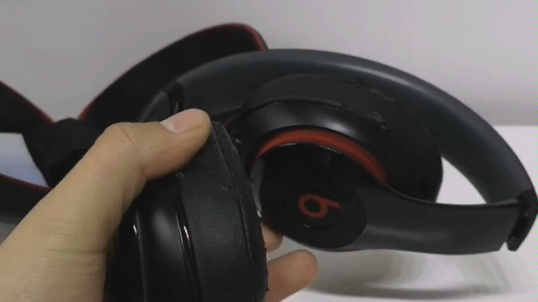 苹果旗下潮牌beats studio2studio3solo2solo3头戴式耳机更换耳罩教程