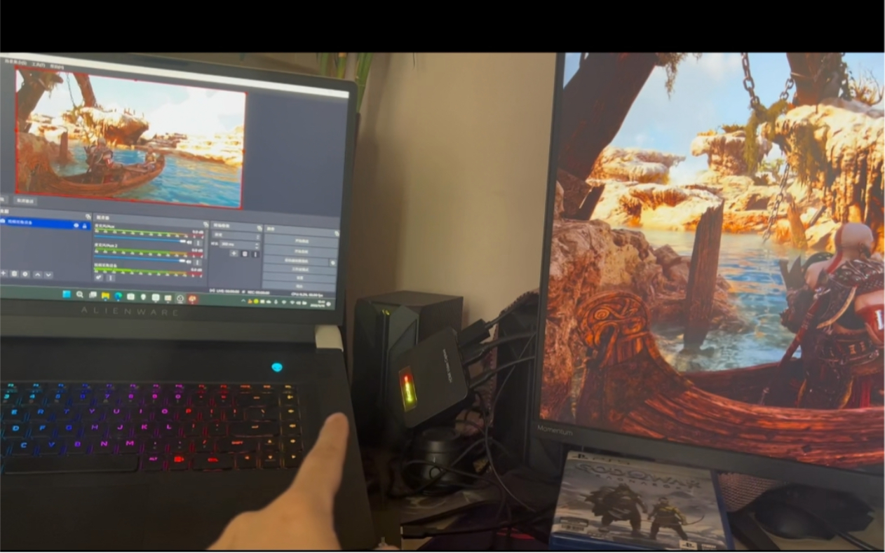 如何把PS5画面采集到电脑上进行显示