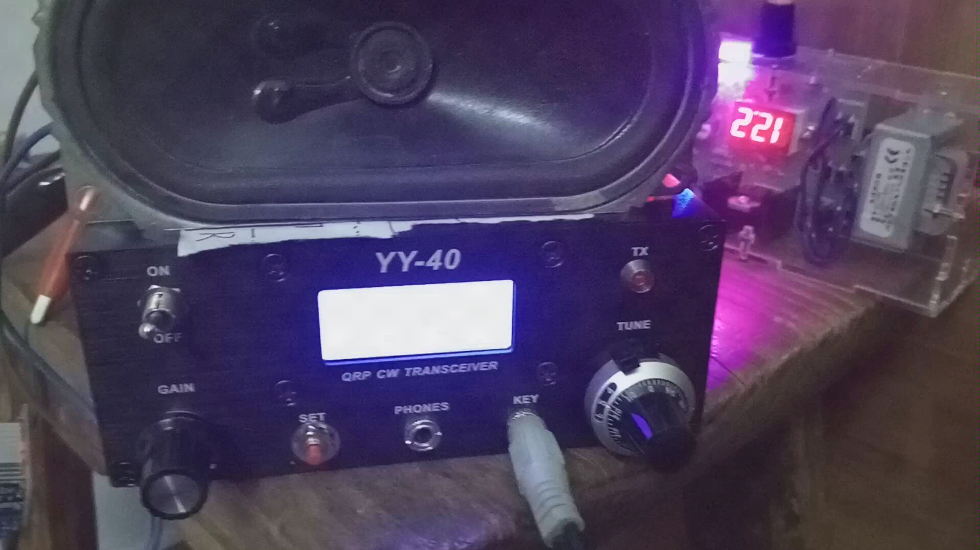 首用夜鹰QRP收cw