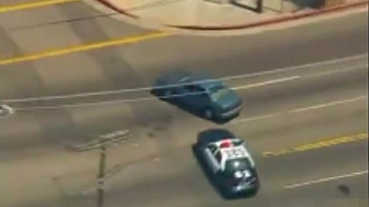 直击美国警察抓小偷,像大片儿一样