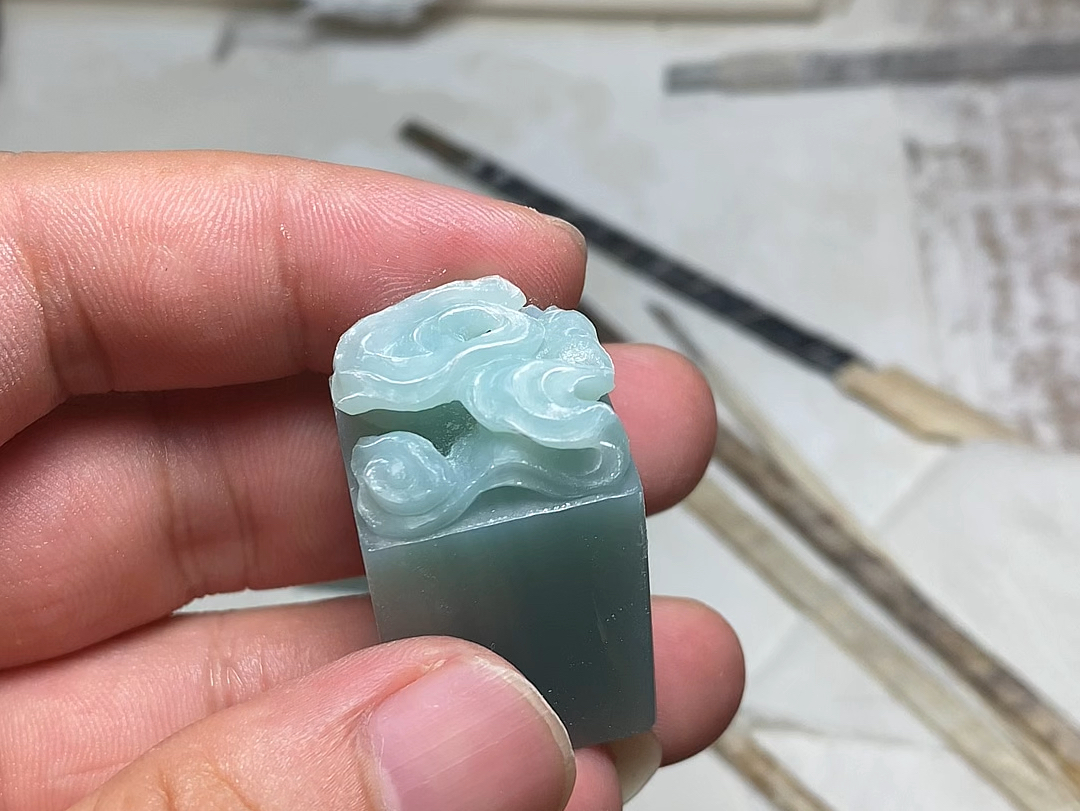 简单易学的镂空云纹钮制作过程