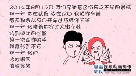 婚礼视频mv短片制作婚礼开场动画模板婚礼开场动画