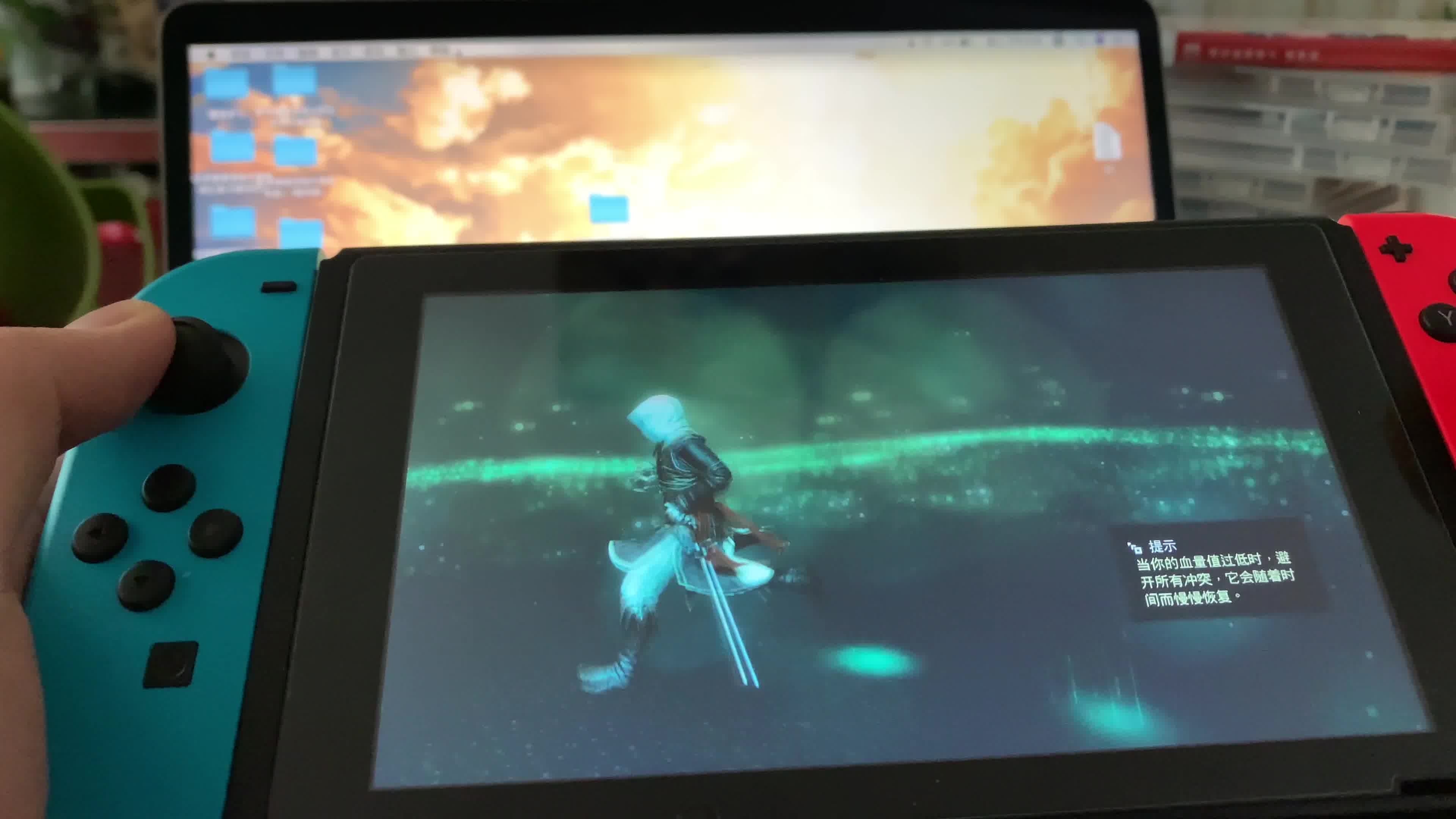 NS刺客信条4屏摄效果