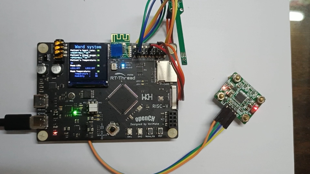 RISC-V MCU病房系统讲解