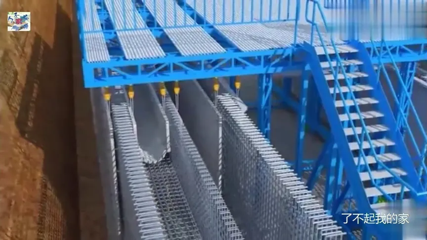 综合管廊工程铝合金模板滑移施工动画演示