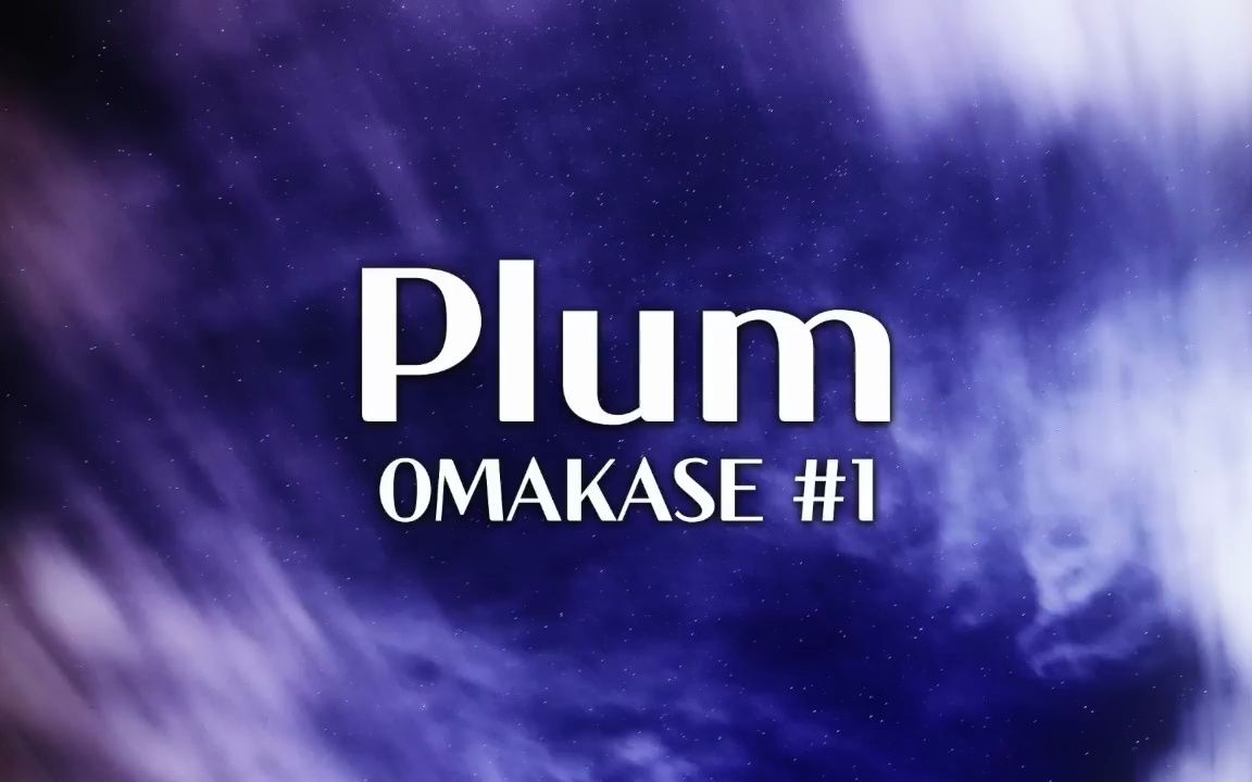PLUM OMAKASE PLAYLIST #1 / Plum随意制作的音乐合集