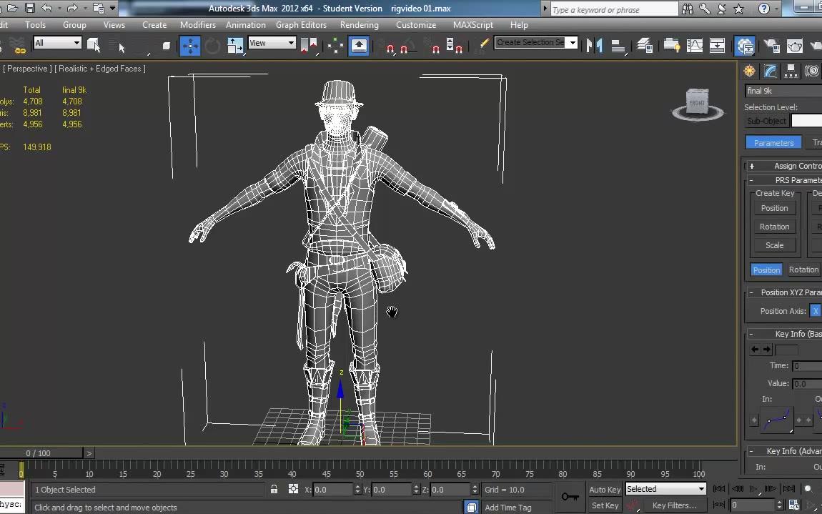 3ds Max游戏角色Biped绑定蒙皮教程Rigging_a_game_character_...
