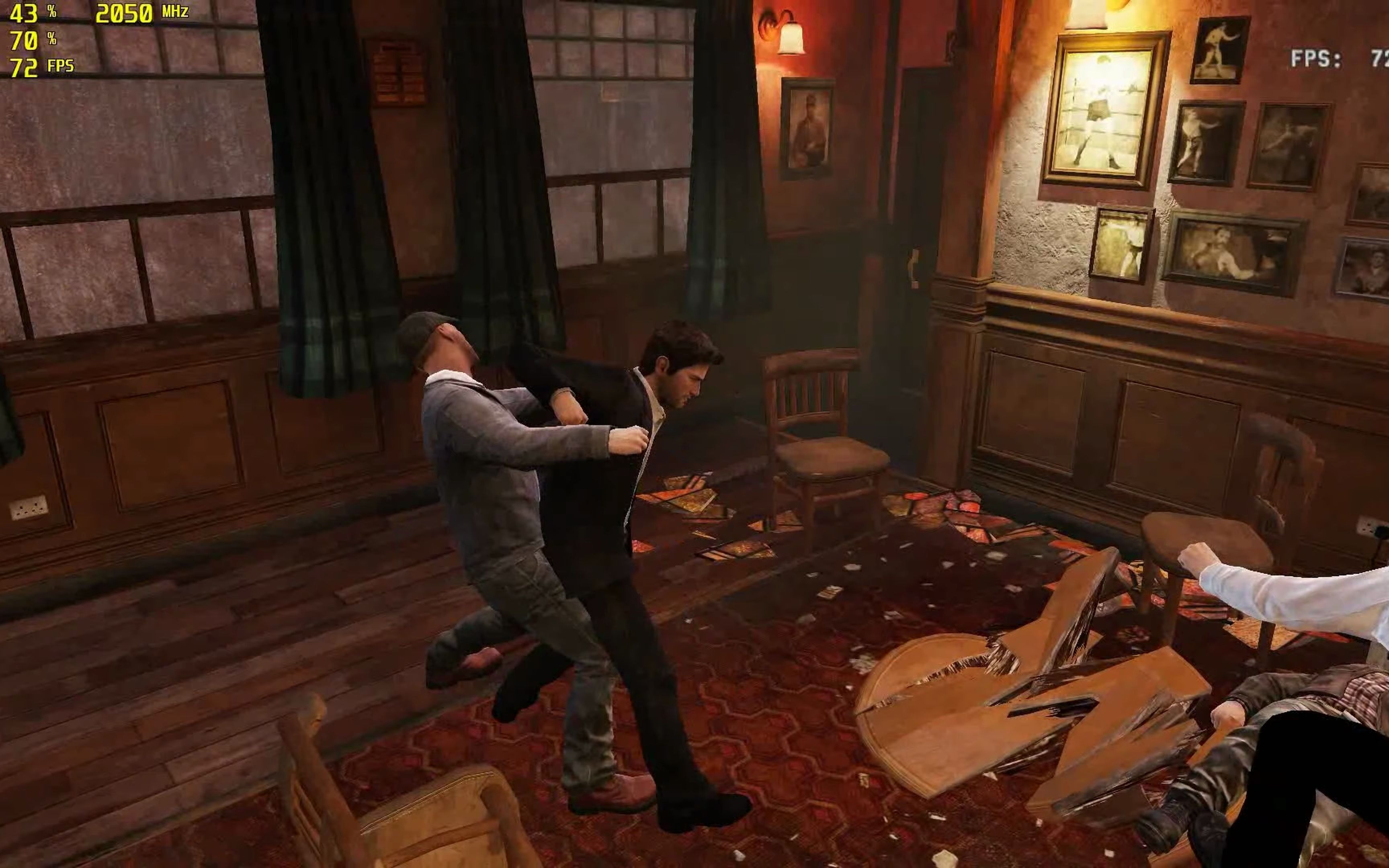 《神秘海域3》|PC 4k60fps FSR+i9 12900K |rpcs3模拟器