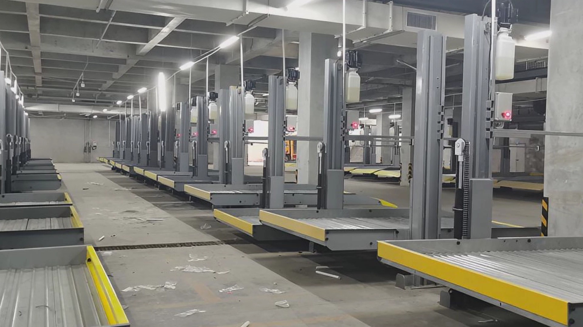 立体车库租赁液压机械停车位 多层升降横移立体车库安装 二层简易...