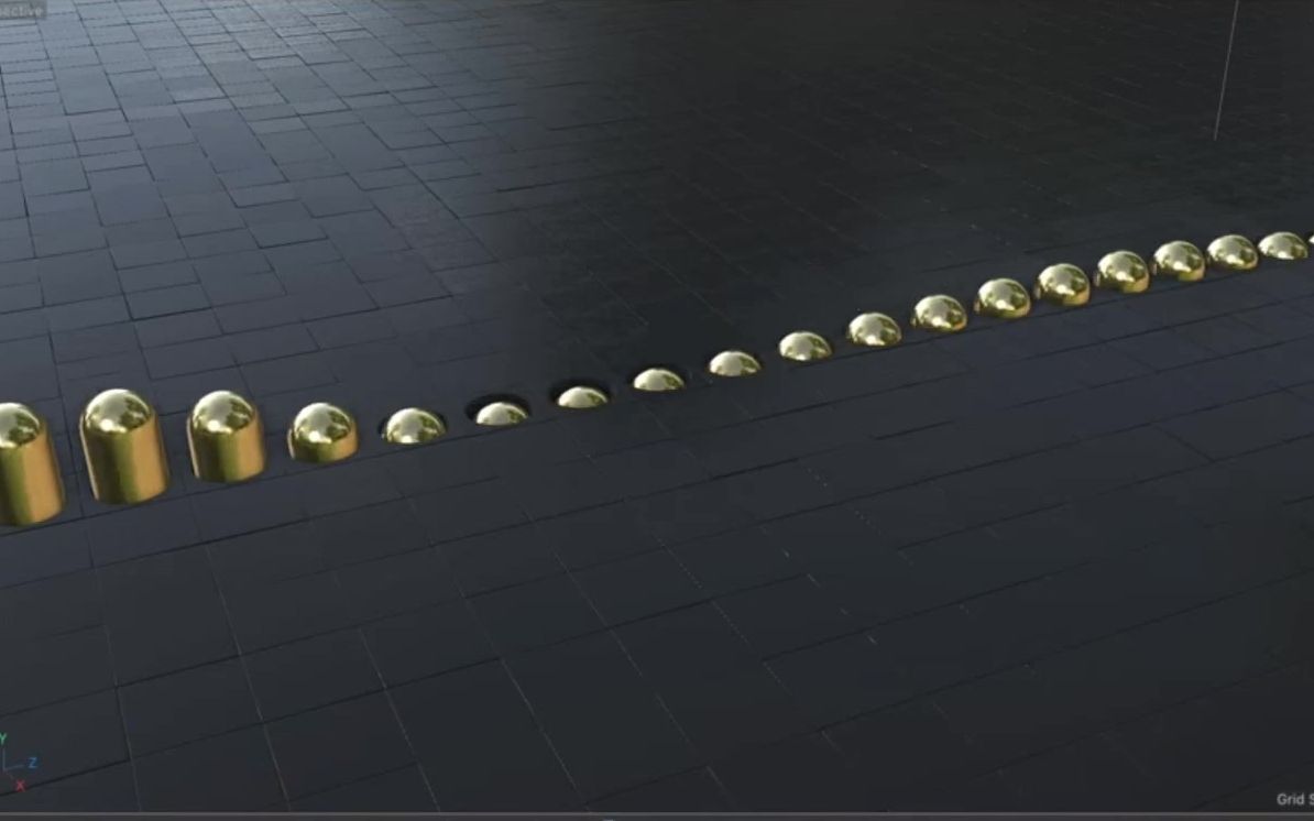 【C4D教程】C4D官方快速技巧精选35——使用时间域及曲线调整层...