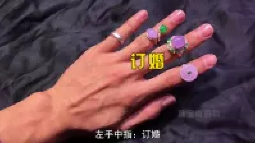 戒指的正确戴法和意义