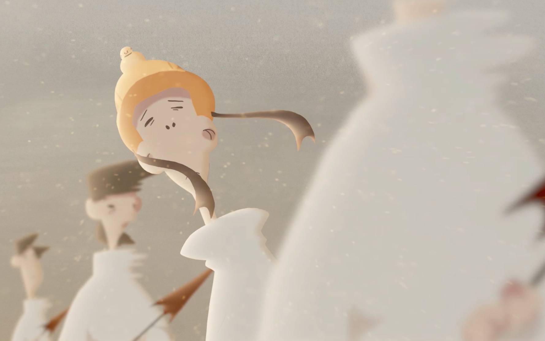 冯冰壶娄采辰《坠落》2021中央美院毕业作品