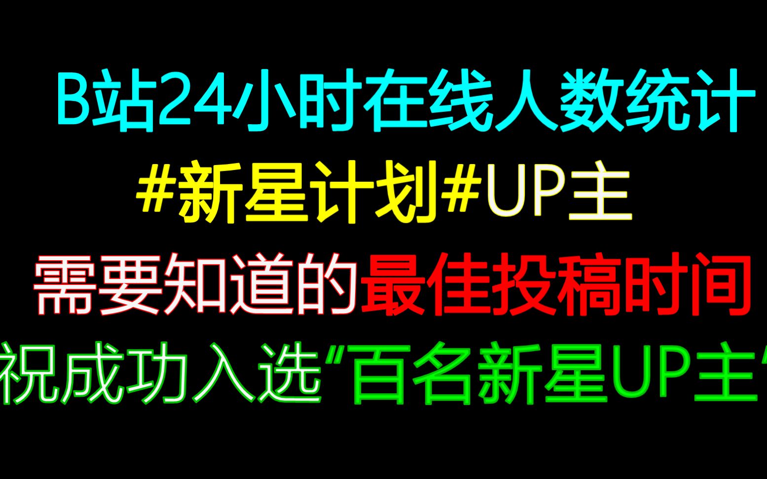 ...24小时变化#新星计划#UP主需要知道的最佳投稿时间【数据可视化】