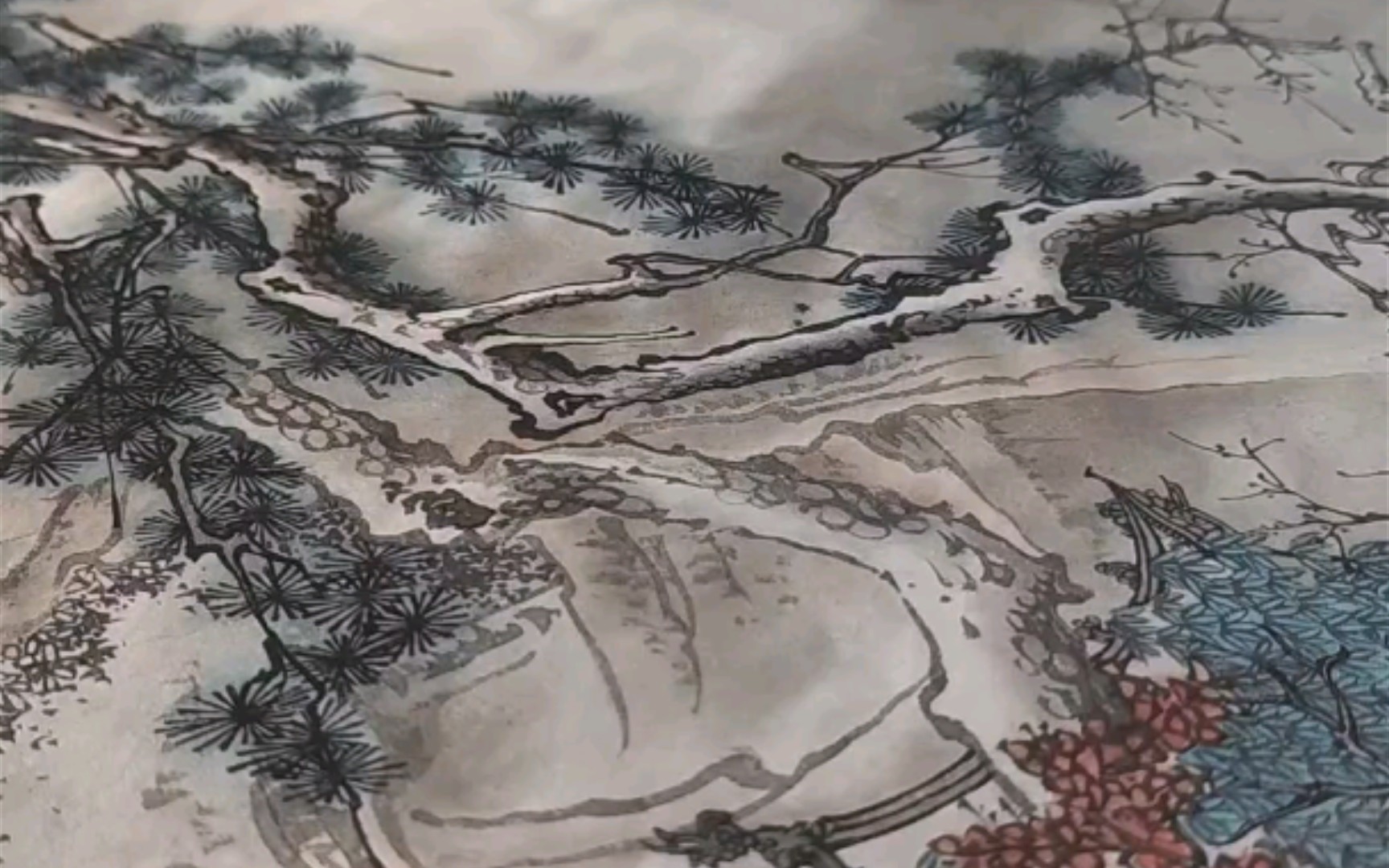 界画山水画