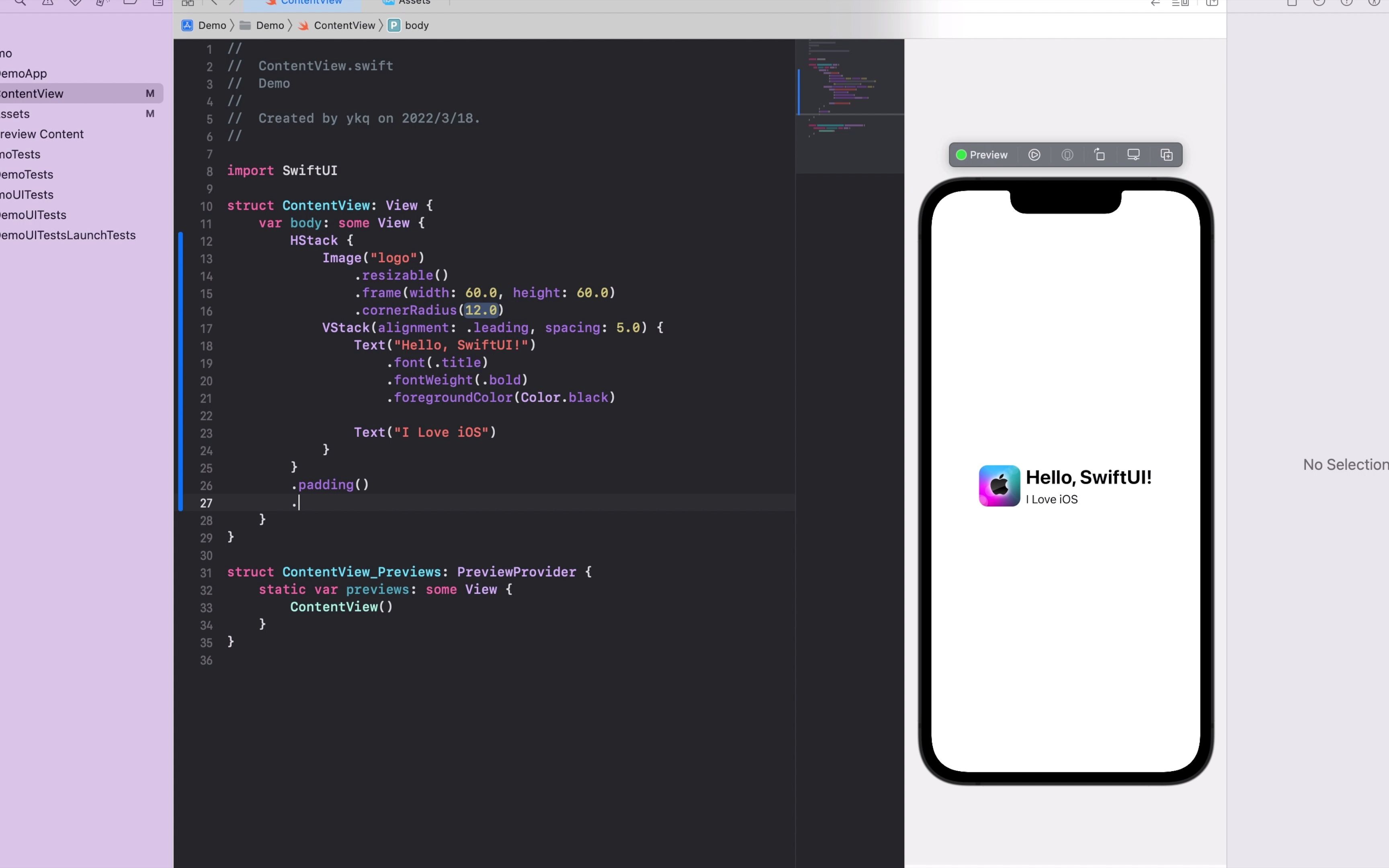 [SwiftUI从入门到实战]3.背景、形状、边框及渐变