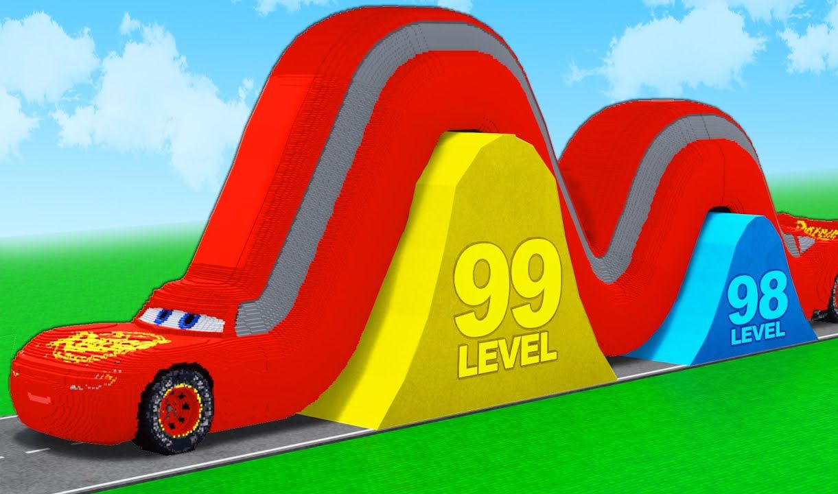 汽车爬坡竞赛:越野小轿车冲刺终点,猜猜谁最厉害?_哔哩哔哩bilibili_...