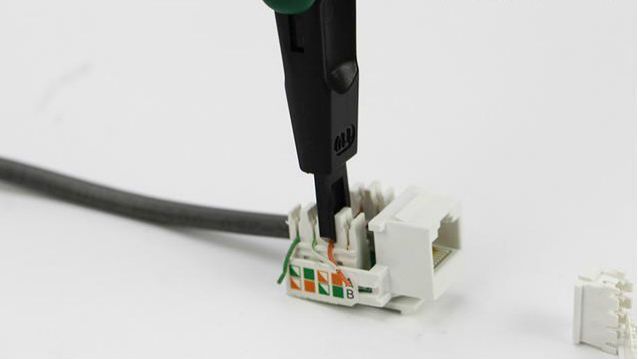 网络模块的打线接线制作方法