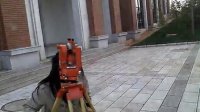 云南大学资环地信帮搞笑架设经纬仪