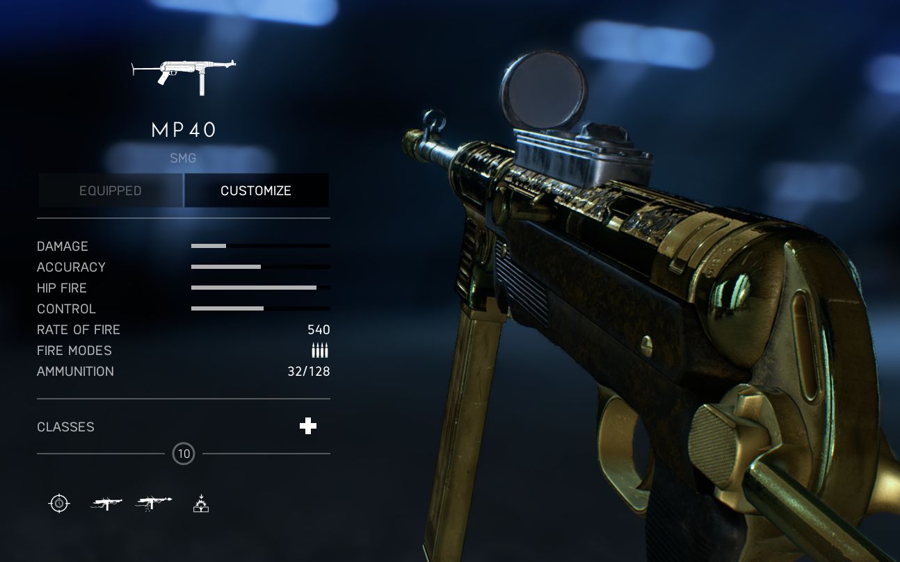 【小丁】(战地5) MP-40测试评价
