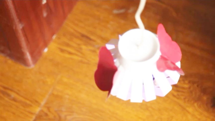 DIY纸杯手工灯笼制作