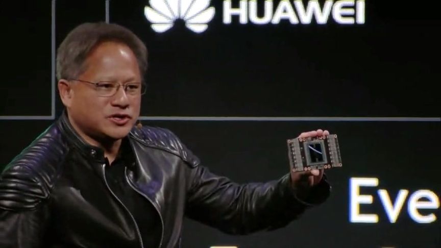 CES 2018 英伟达发布会 未来内置AI功能显卡芯片展示!