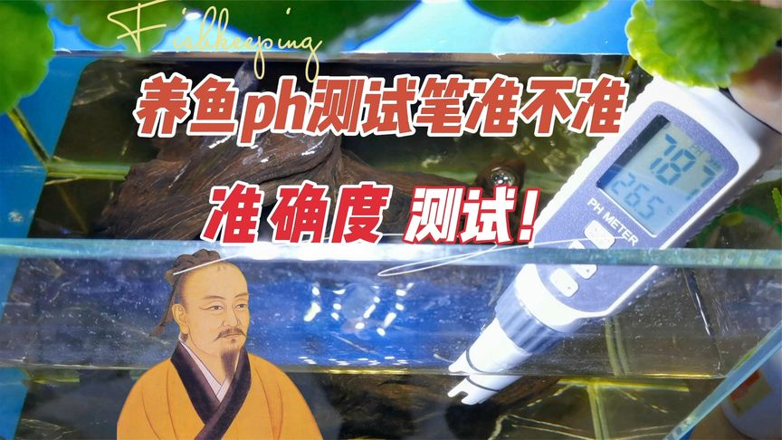 养鱼的ph测试笔准不准?做个准确度测试