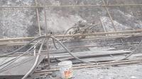 石质边坡锚杆框架梁防护施工,路基边坡打眼做锚杆防护施工现场视频