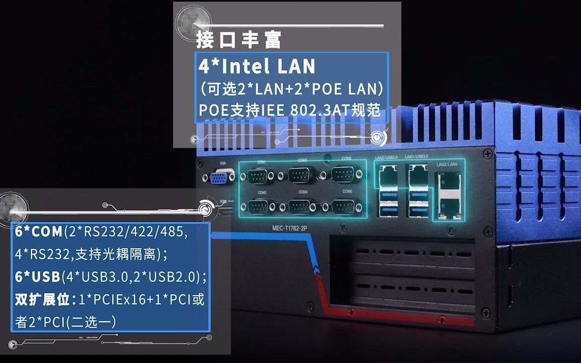 5G通信高端移动机器人控制器MEC-T1764