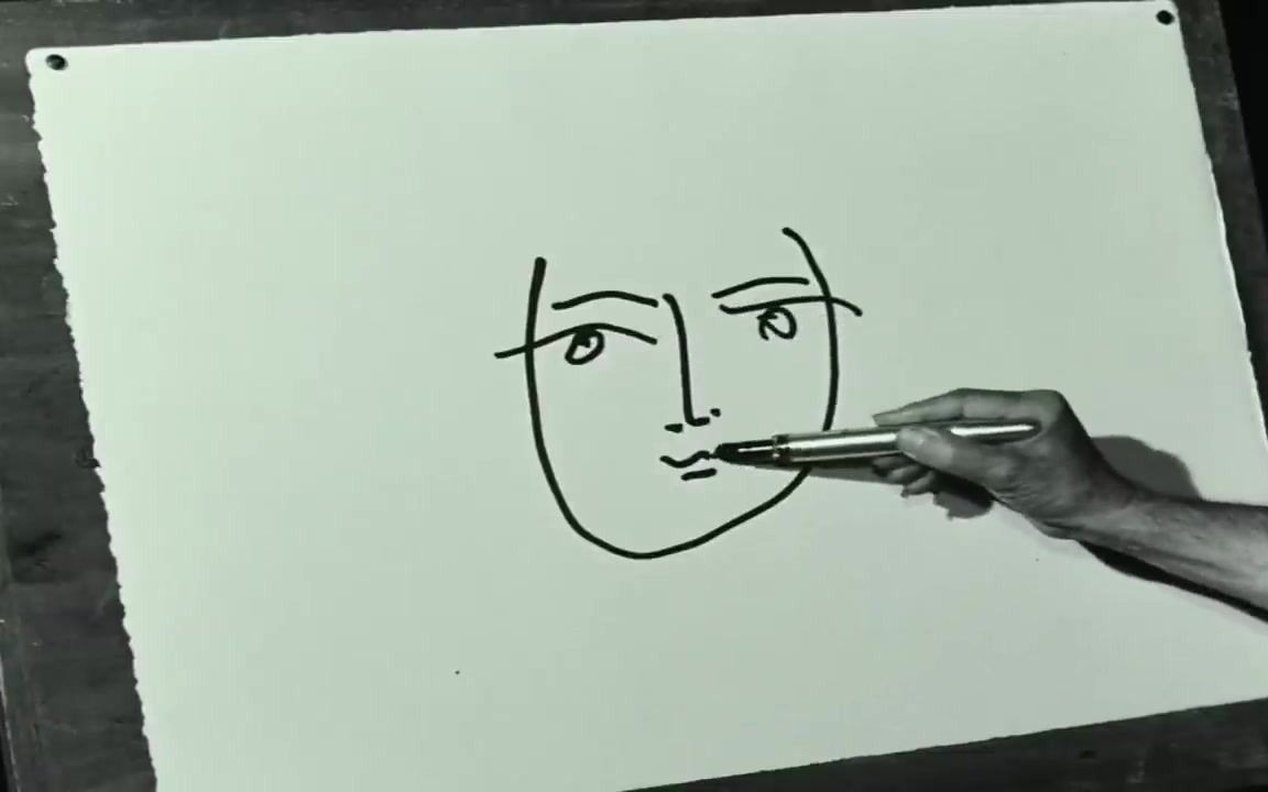 绘画过程|毕加索是怎样画一张脸的,我觉得我又可以了!