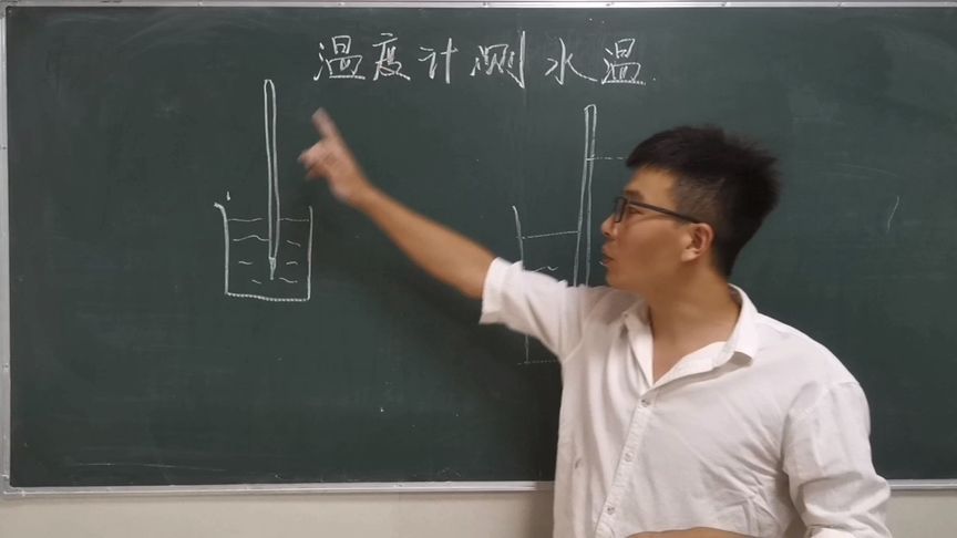 温度计测水温#初中物理,每天三分钟,轻松学物理