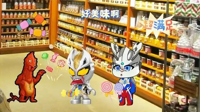 这个糖果世界看起来好美味呀