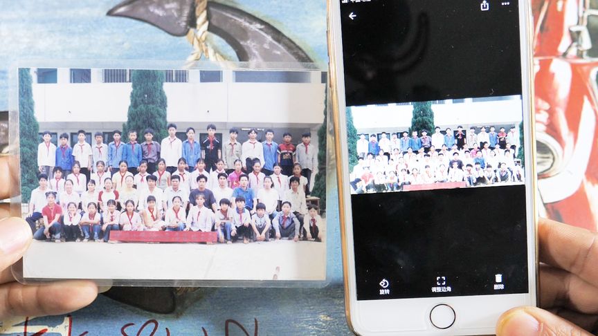 3秒就可以把来照片扫描到手机上永久的保存起来,都是无损格式的