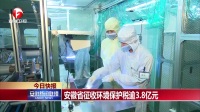 安徽新闻联播 2019 安徽省征收环境保护税逾3.8亿元