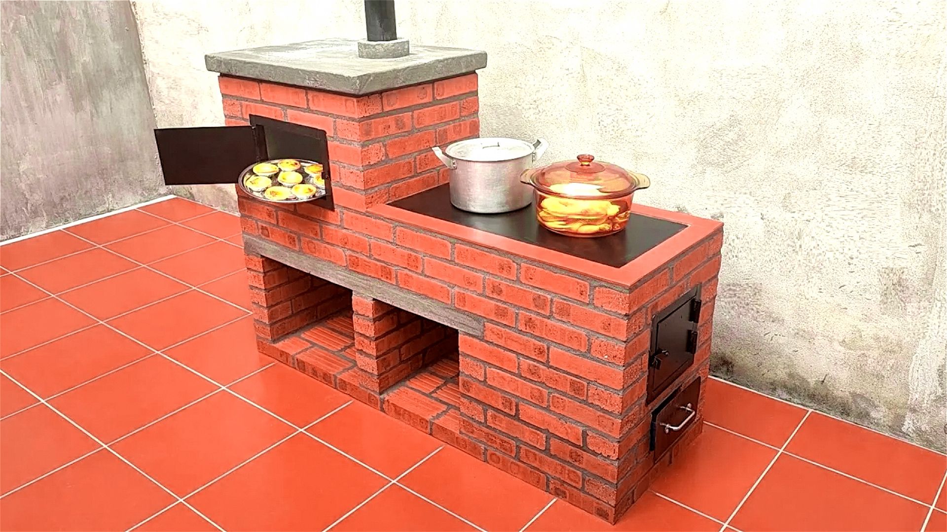 原来农村柴火灶的制作如此简单