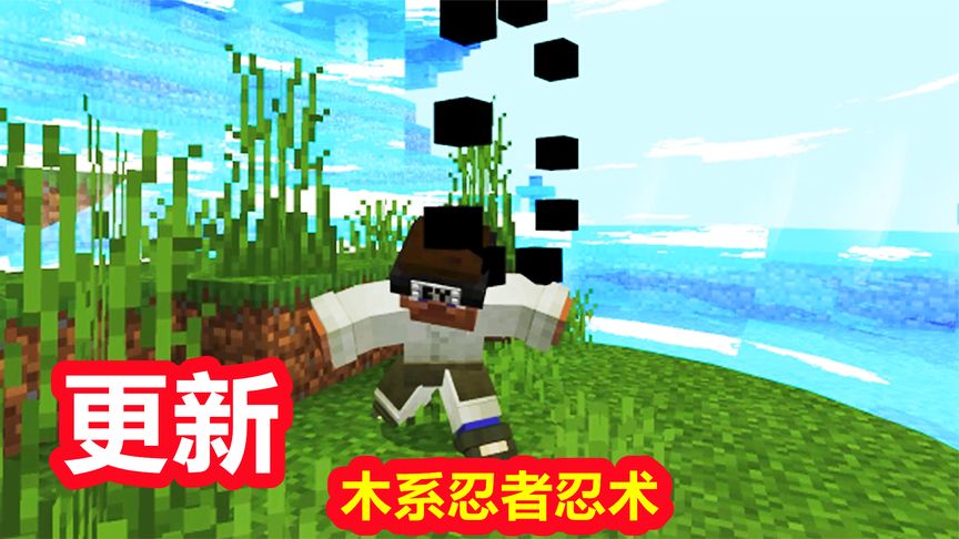 我的世界忍者生存40:更新木系忍者,获得轮回转生之术的技能书