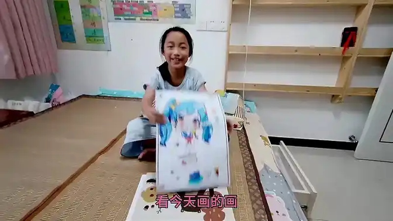 大宝动漫绘画作品,一步一个脚印,喜欢就要继续坚持画下去