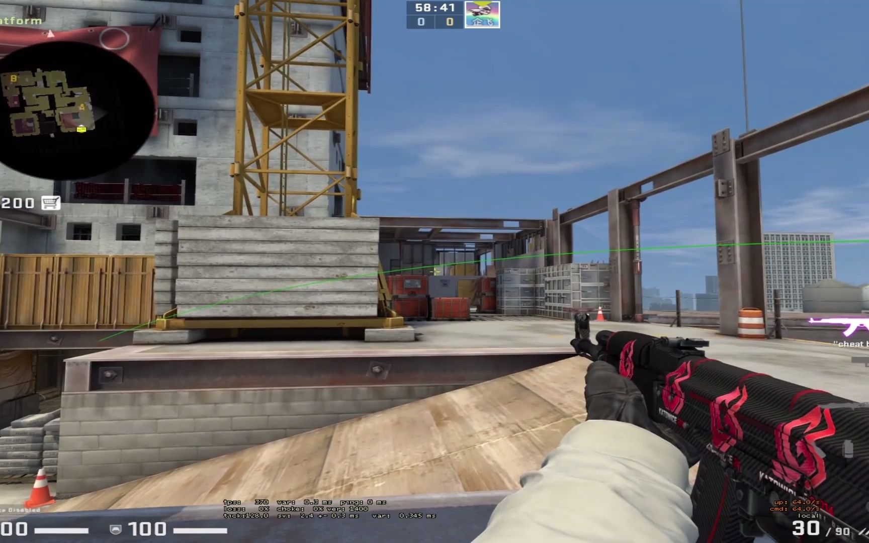 【CSGO教学】殒命大厦 A区进攻打法&道具_CSGO_教学