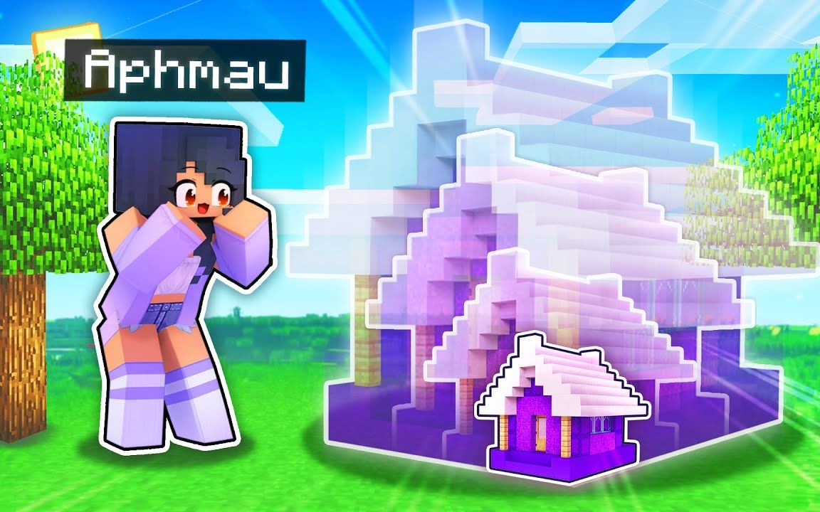 【Aphmau】我的世界|会长大的房子Playing Minecraft With GROW-UP ...